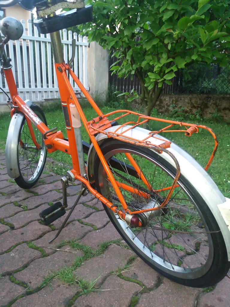 Rower Romet Wigry 3 składak PRL zzr Orginał 1985 r - 7414675090 ...