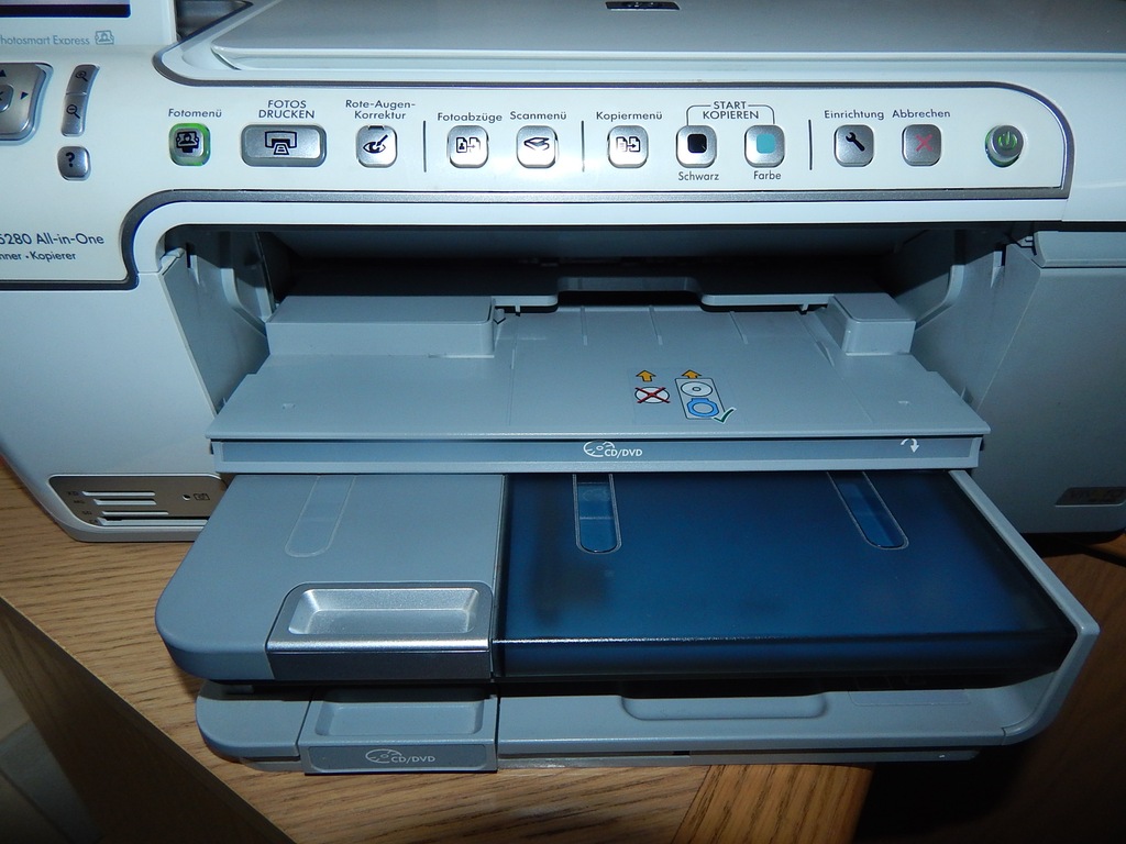 Drukarka hp Photosmart c5280!! - 7220614582 - oficjalne archiwum Allegro