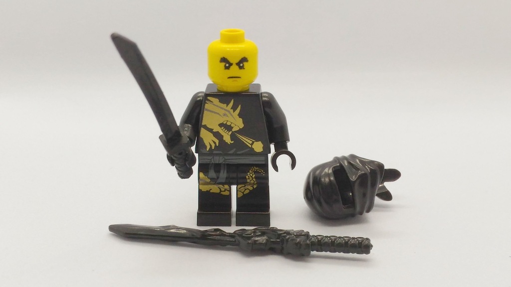 Figurka Lego Ninjago Cole DX Dragon njo015 + Broń - 7303566553 ...