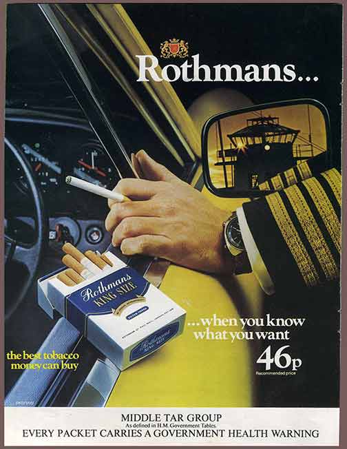 reklama prasowa papierosy ROTHMANS... x2 - 7208267429 - oficjalne ...