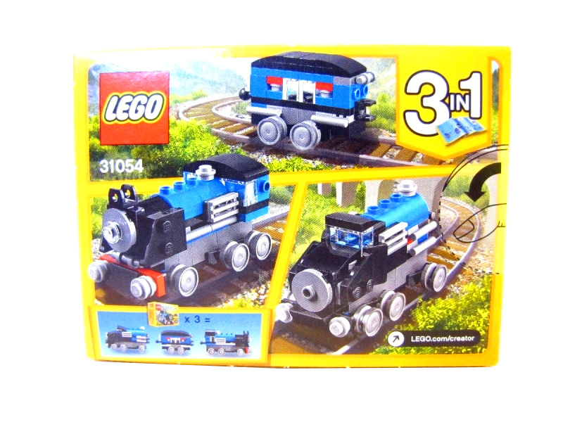 KLOCKI LEGO CREATOR 3w1 PAROWÓZ POCIĄG WAGON sklep - 7087984906 ...