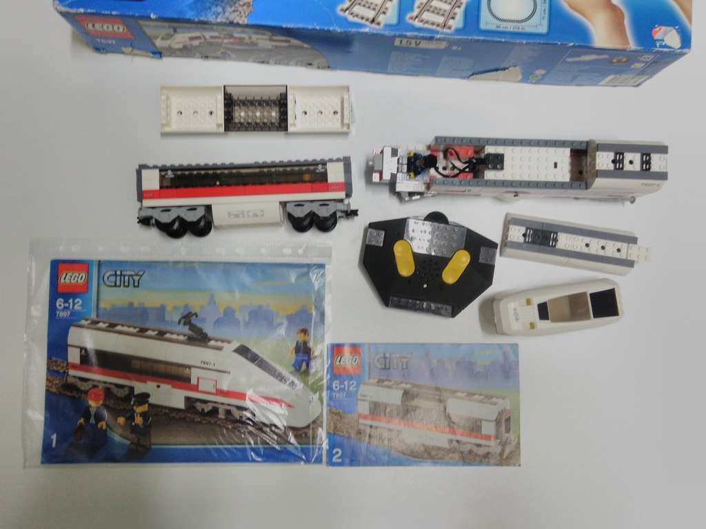 LEGO 7897 Passenger Train Pociąg Pasażerski - 7389645225 - oficjalne ...