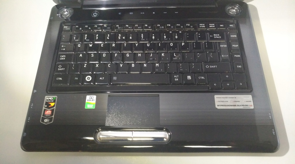 Toshiba Satelite A300D SUPER STAN - OKAZJA - 7315937093 - oficjalne archiwum Allegro