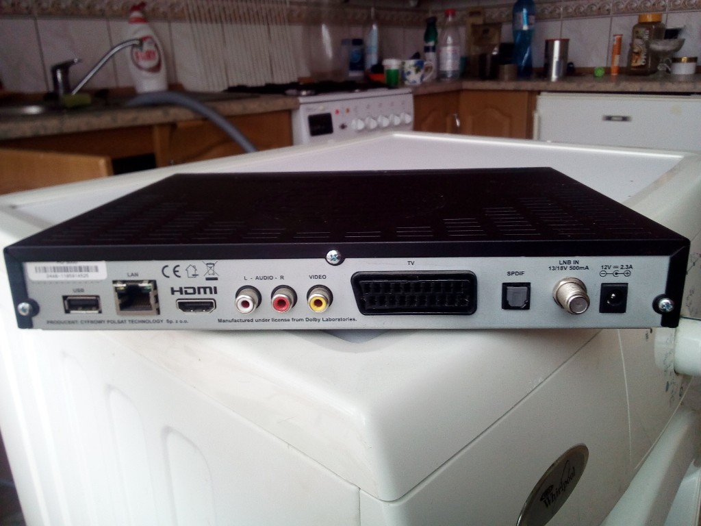 dekoder HD 5000 cyfrowy polsat komplet - 7093756330 - oficjalne archiwum Allegro