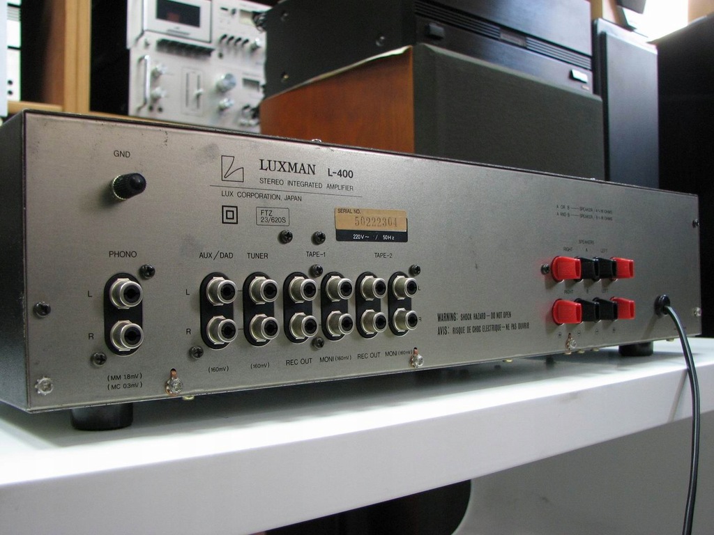 KULTOWY WZMACNIACZ LUXMAN L-400 -GWARANCJA - 7212992226 - oficjalne ...