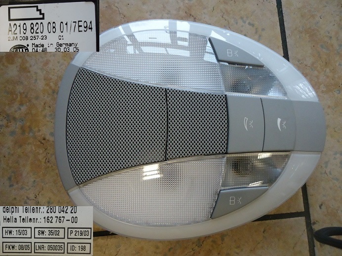 MERCEDES CLS 219 LAMPKA 2198200801 2198201101 NOWA - 7249237434 ...