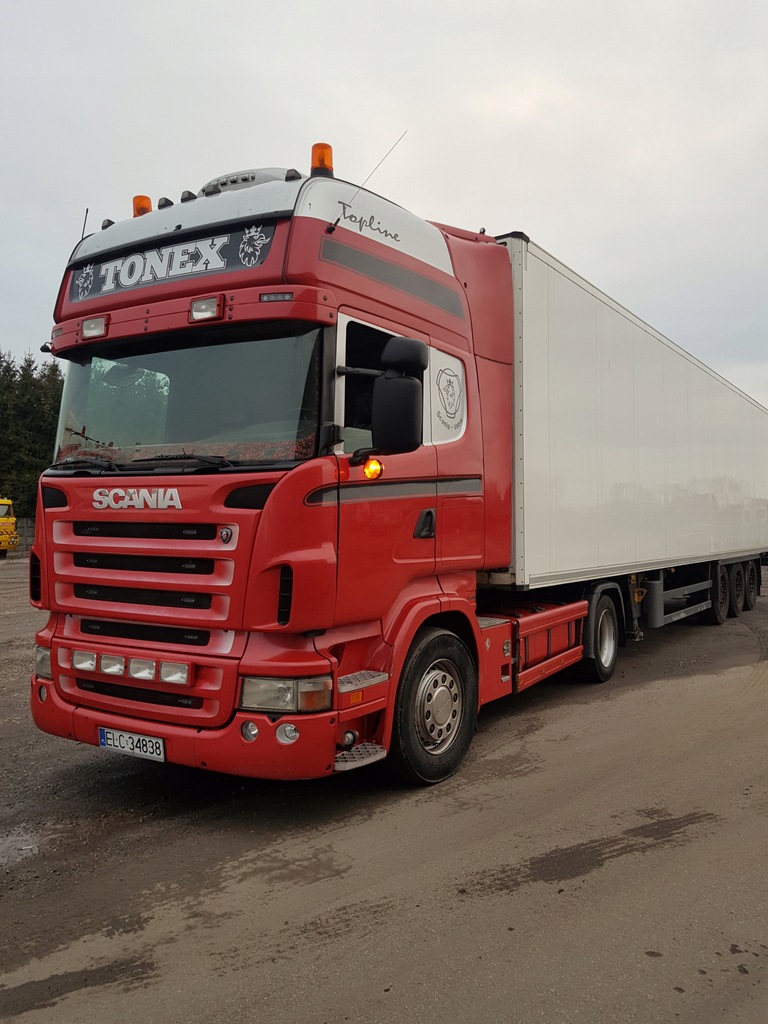 SCANIA R TOPLINE SUPER STAN 2008r SPROWADZONA - 7726028227 - oficjalne ...