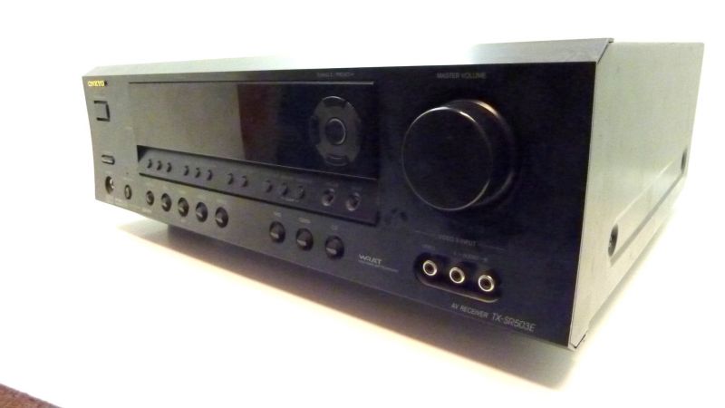 ONKYO TX SR503E AMPLITUNER + PILOT - 7310706053 - oficjalne archiwum Allegro