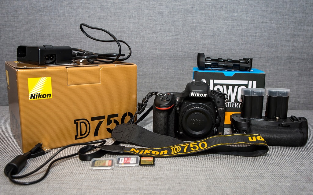 Nikon D750 + Grip - 7710489258 - oficjalne archiwum Allegro