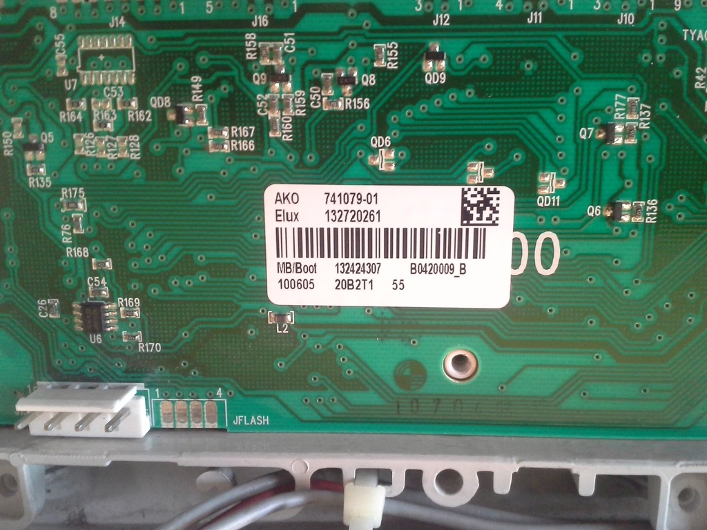 Moduł programator pralki Electrolux EWS 126410 W - 7080838887 ...