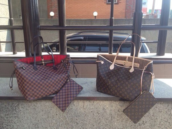 Torebka LOUIS VUITTON NEVERFULL - 7537383802 - oficjalne archiwum Allegro