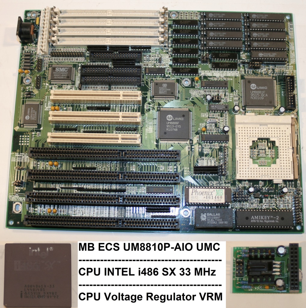 RETRO PC / 486SX SOCKET 3 PCI ISA / 32MB / VGA ATI - 7707496864 ...