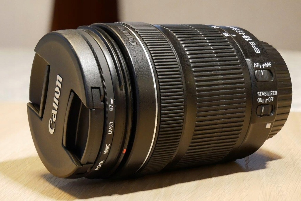 Obiektyw Canon 18-135 IS STM stan idealny + filtry - 7755798833 ...