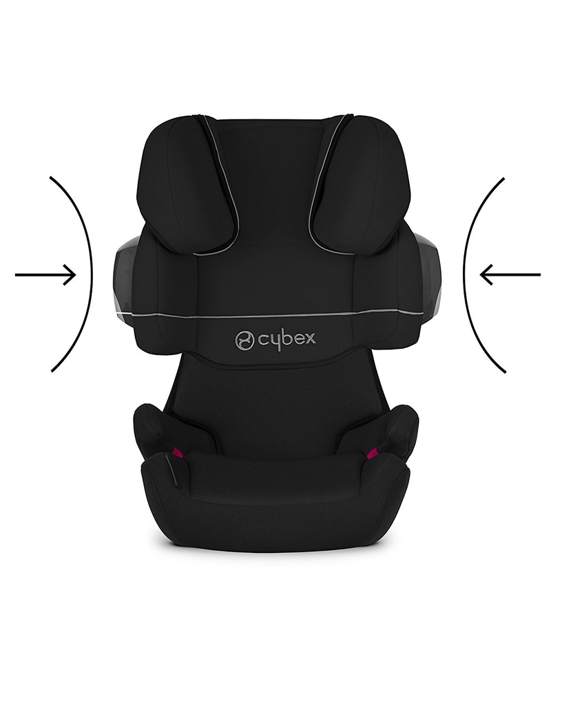 FOTELIK CYBEX SILVER SOLUTION X-FIX 15-36kg CZARNY - 7509744771 ...