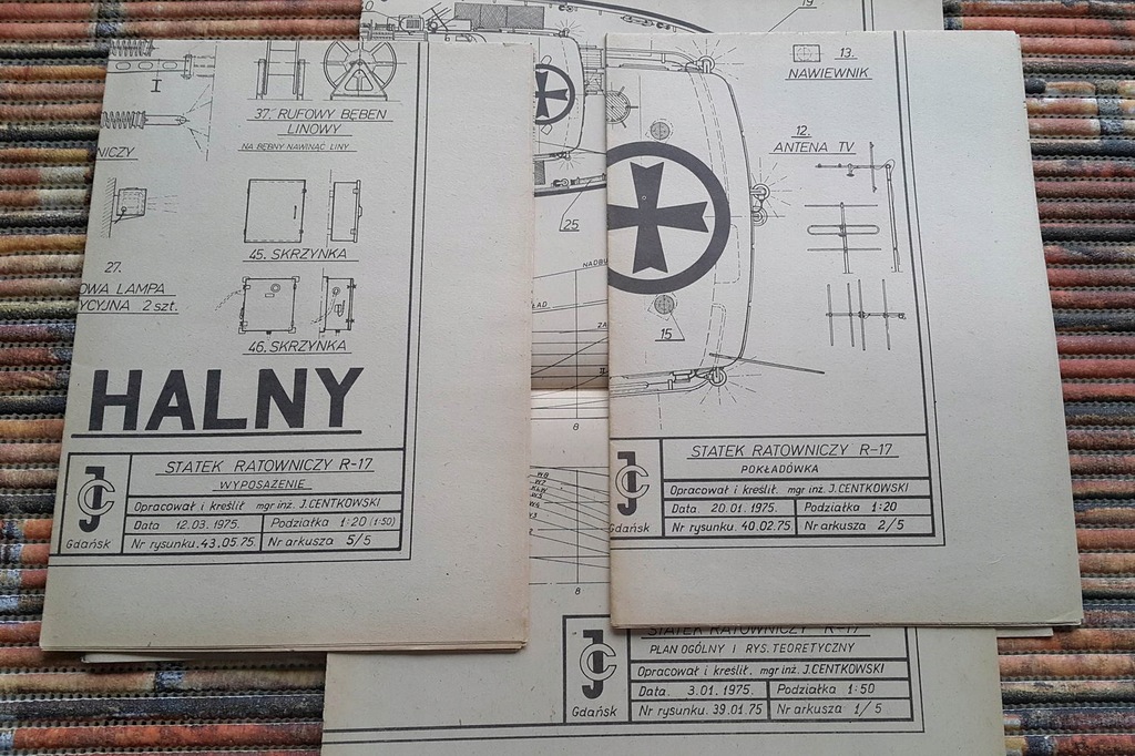 Plany Modelarskie 148 - statek R-17 Halny - 7512091400 - oficjalne ...