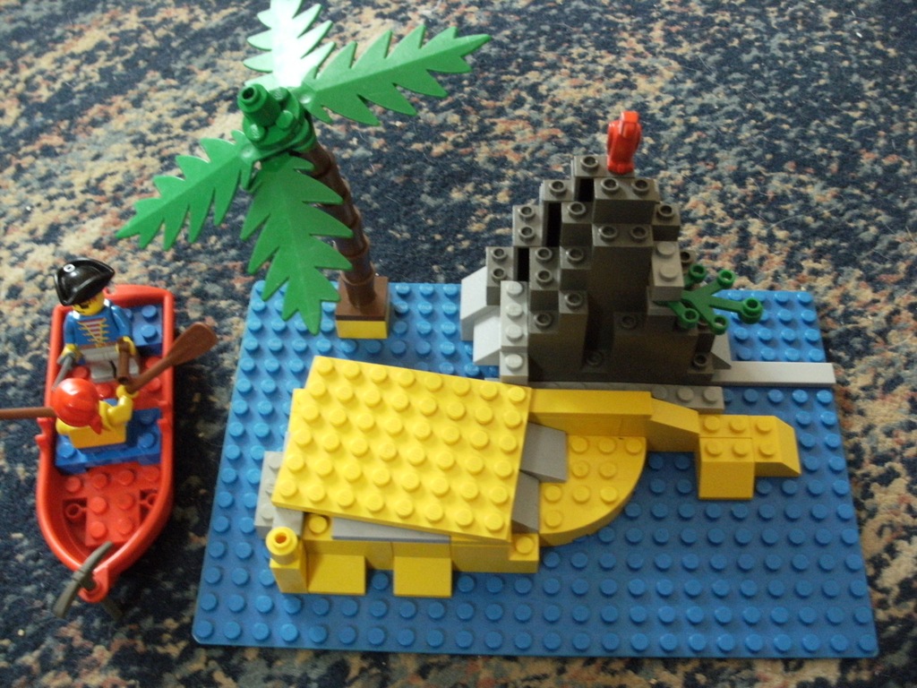 LEGO Piraci 1995 6254 Rocky Reef 107części 3ludzi - 7314223447 ...