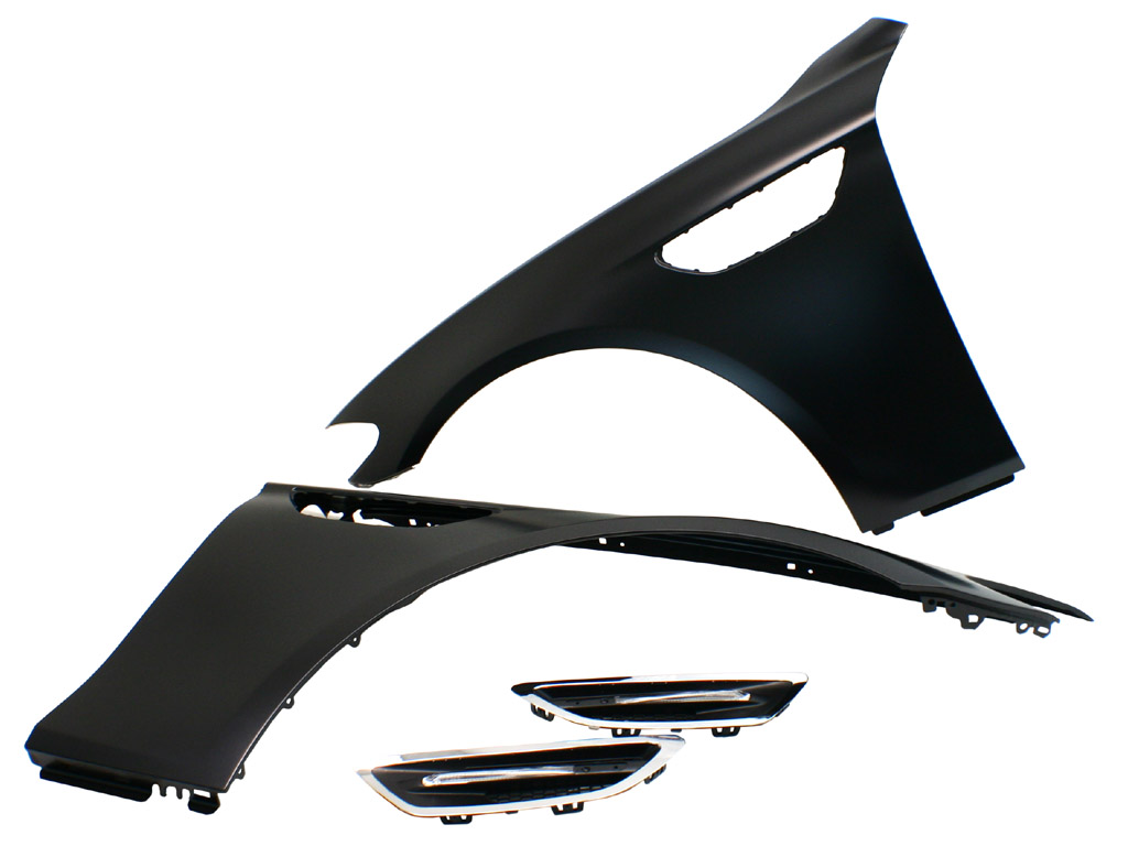 Błotnik lewy prawy BMW F10 F11 M5 Style Twój kolor - 7140196774 ...