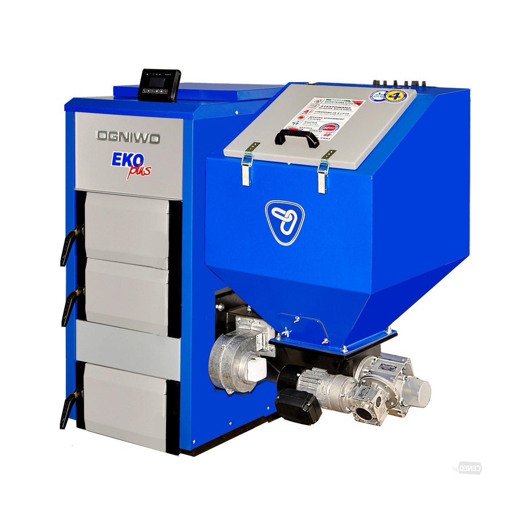 KOCIOŁ PIEC OGNIWO EKO PLUS 16 kW PELET EKOGROSZEK - 7046977527 ...
