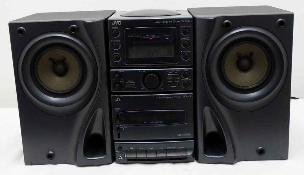 WIEŻA JVC UX-A3+KOLUMNY SPRAWNA ALE.. JAPAN TANIO - 7203967487 ...