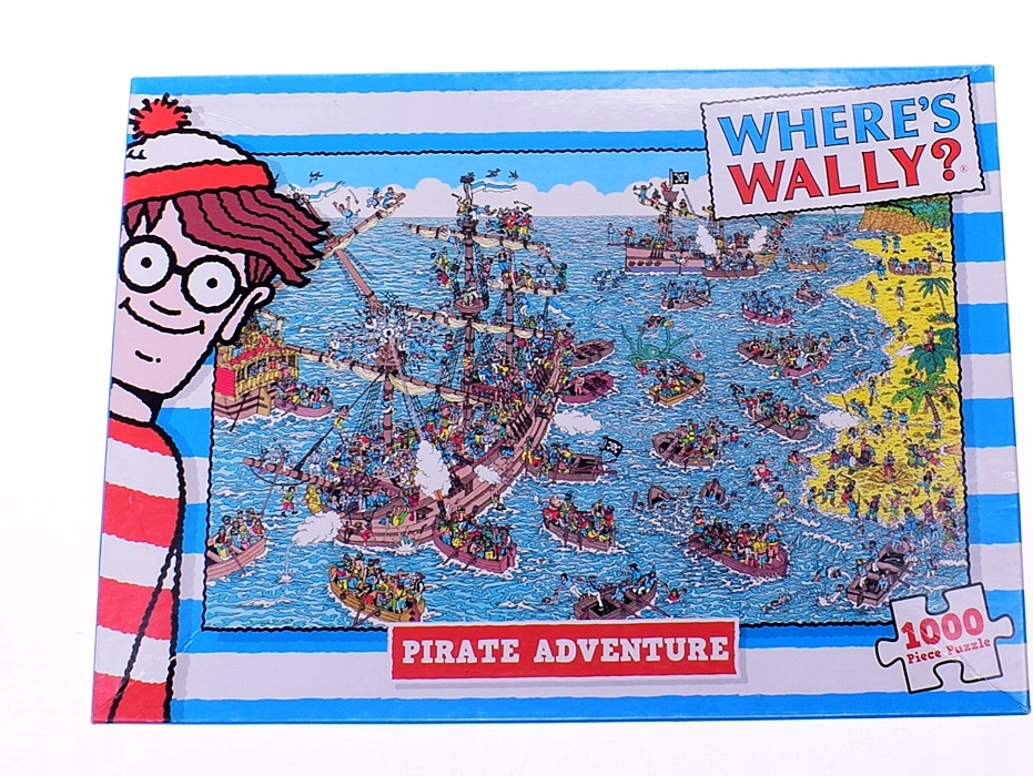 6053-1 WHERES WALLY.. PUZZLE PIRATE ADVENTURE 1000 - 7710954927 ...