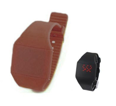 Zegarek dotykowy Jelly Watch silikonowy LED - 6944375158 - oficjalne ...
