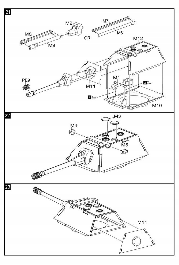 Landkreuzer P1000 Ratte model UA72088 Modelcollect - 7607394188 ...
