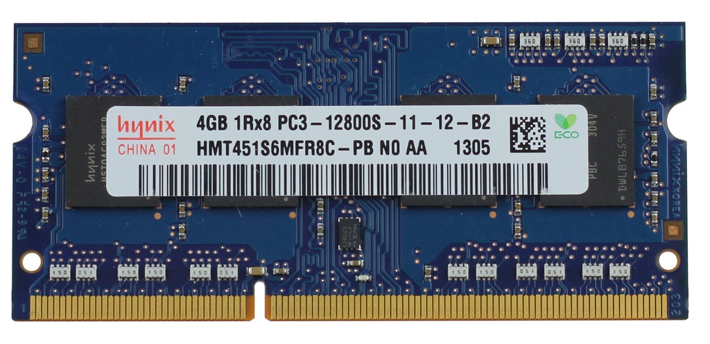 4GB DDR3 1600 HYNIX 1Rx8 PC3-12800S 11-12-B2 FV - 7533702353 - oficjalne archiwum Allegro