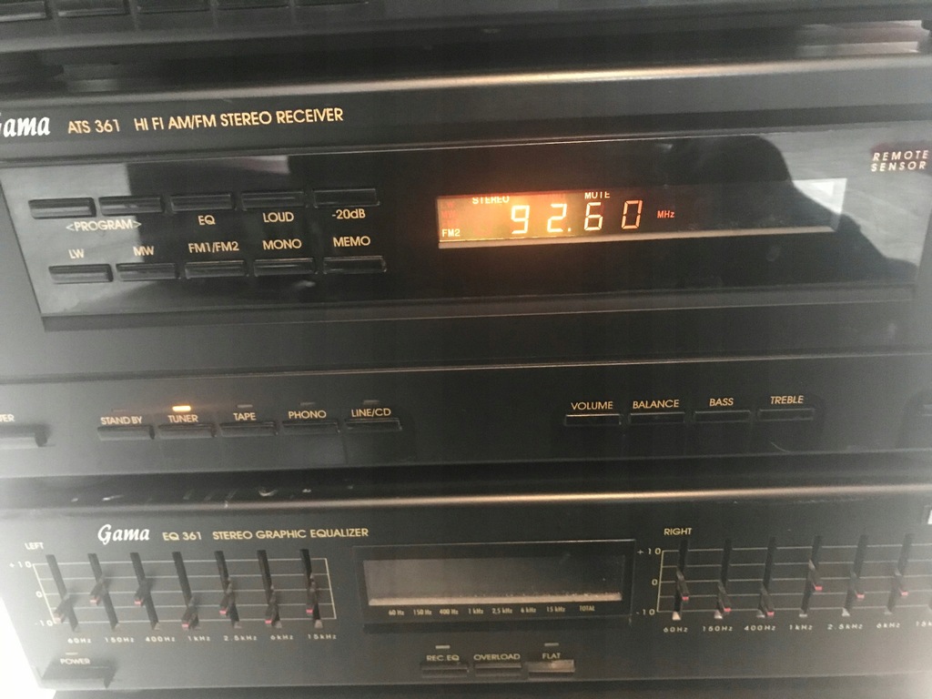 WIEZA UNITRA ELTRA GAMA CD361,ATS361,EQ361,DS362 - 7586732697 ...