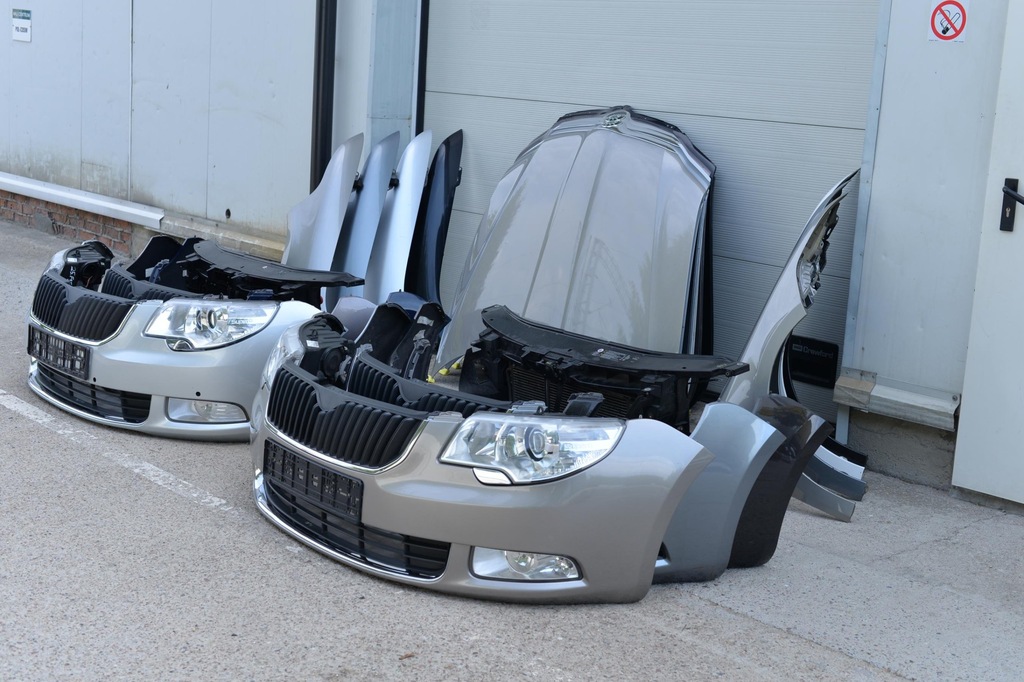 MASKA ZDERZAK BŁOTNIK LAMPA SKODA SUPERB 2 II 08- - 7220567785 ...