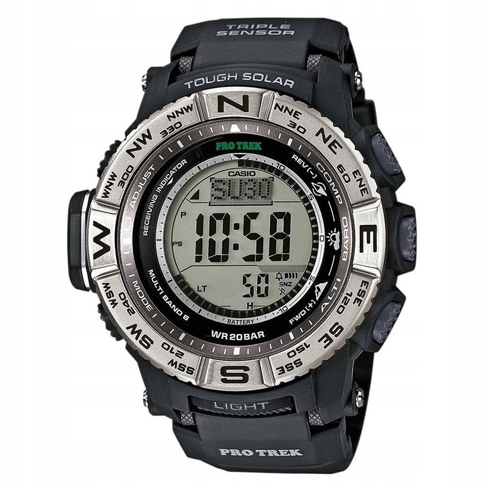 ZEGAREK CASIO PRO TREK PRW-3500-1 GWARANCJA 3+3L - 7386033191 ...