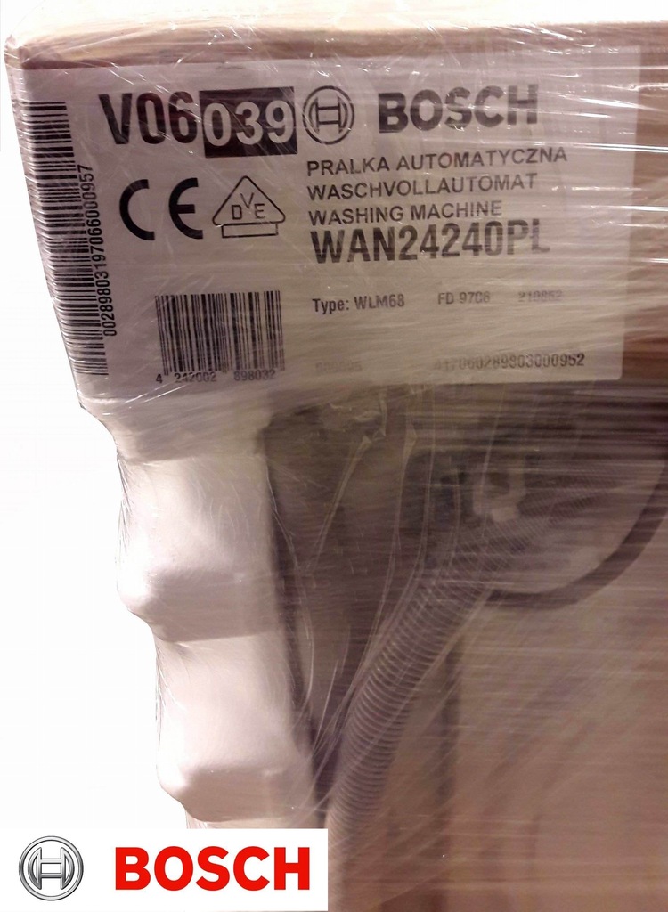 !!NOWA!! Pralka automatyczna BOSCH WAN24240PL - 7317229812 - oficjalne ...