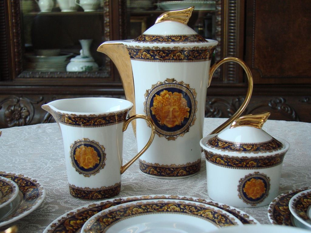 Serwis Limoges VERSACE Medusa - 7741846135 - oficjalne archiwum Allegro