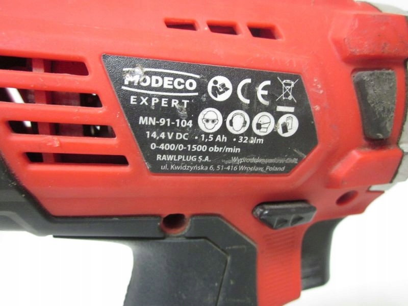 WKRĘTARKA MODECO EXPERT MN-91-104 14,4 V - 7691639489 - oficjalne ...