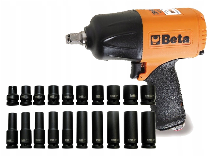 PNEUMATYCZNY KLUCZ UDAROWY BETA 1/2 1750NM + 7540 - 7576252432 - oficjalne archiwum Allegro