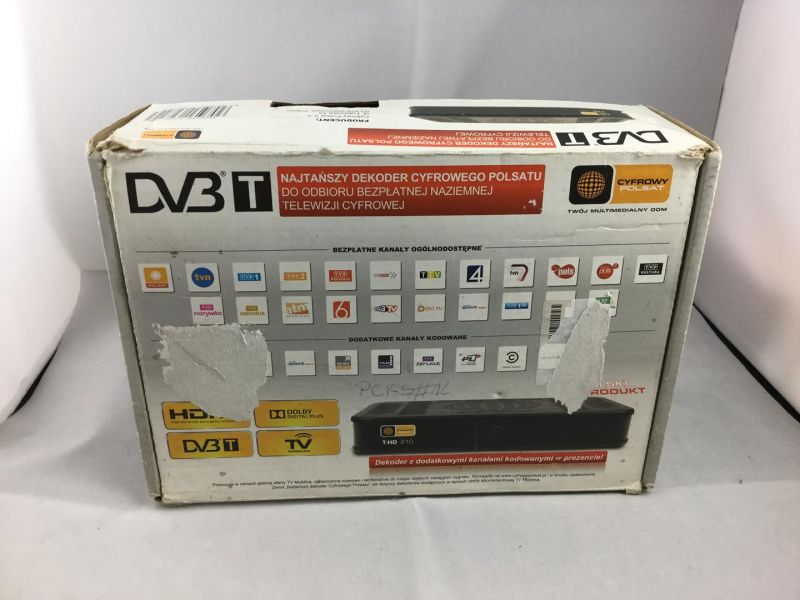 DEKODER DVBT CYFROWY POLSAT THD210 / DEFEKT - 7270398863 - oficjalne ...