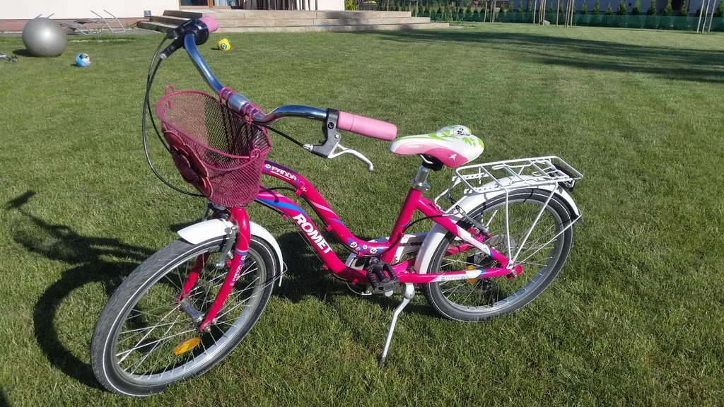 Rower ROMET PANDA 20" dla dziewczynki +GRATIS - 7334435742 - oficjalne ...
