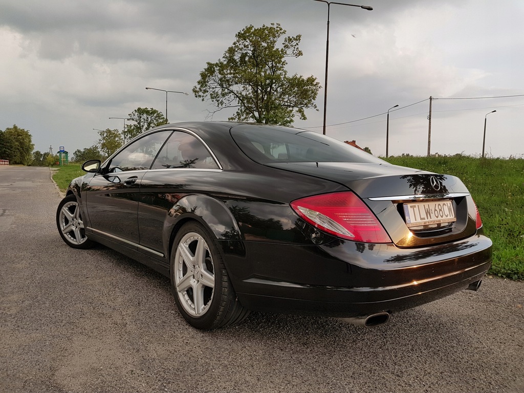 Mercedes CL500 - stan idealny - 7563396158 - oficjalne archiwum Allegro