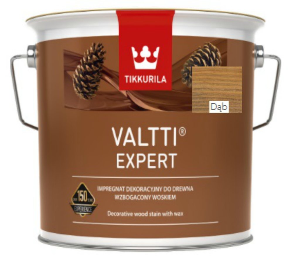 TIKKURILA VALTTI EXPERT- impregnat, dąb, 2.5 l - 7220123561 - oficjalne ...