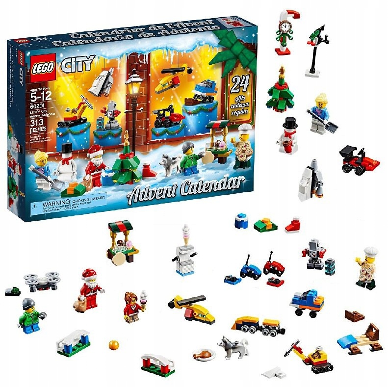 KALENDARZ ADWENTOWY LEGO CITY 60201 ŚLĄSK ADWENT - 7684908677 ...