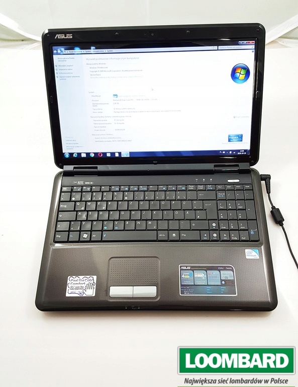 ASUS X5DIJ / ŁADOWARKA - 7625915197 - oficjalne archiwum Allegro