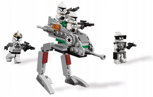 LEGO Star Wars Clone Walker Battle Pack 8014 - 7682521254 - oficjalne archiwum Allegro