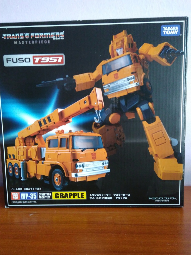 Transformers Masterpiece Grapple MP35 - 7684603217 - oficjalne archiwum ...