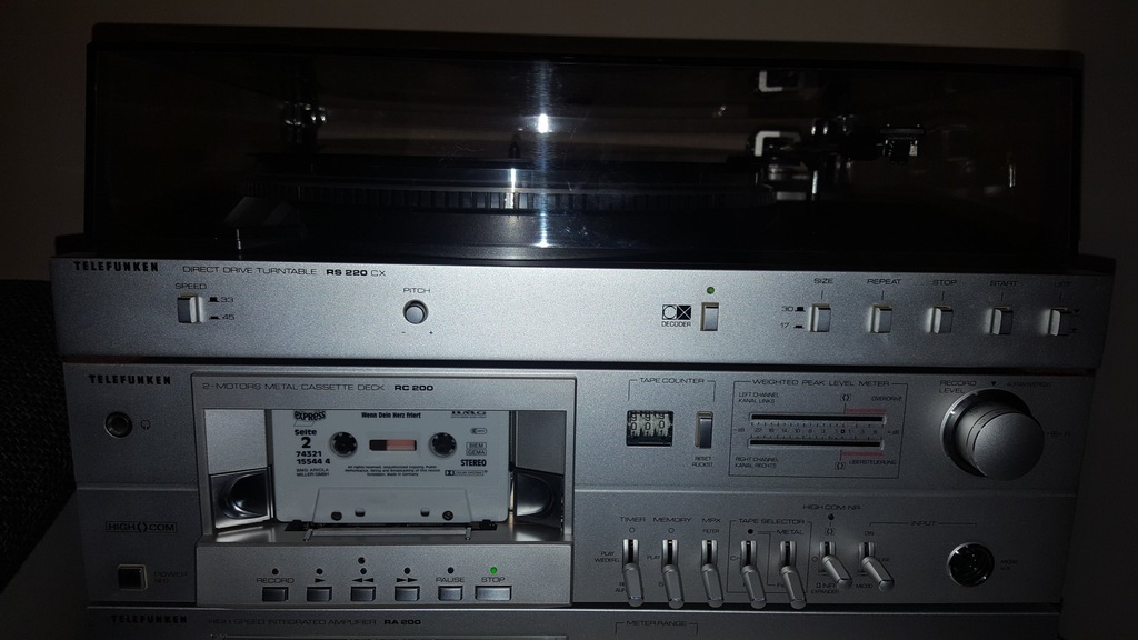 TELEFUNKEN RA 200 + RC 200 + RS 220 cx - gratis - 7099541707 ...