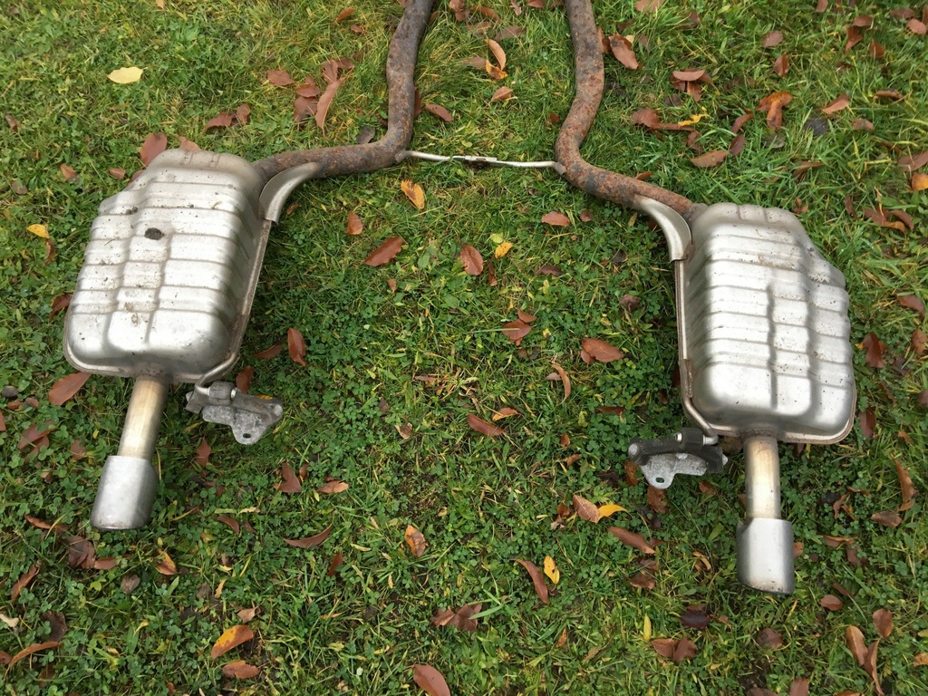 Audi A4 B7 2 0tfsi Quattro Tłumik Wydech Kompletny 7086131358