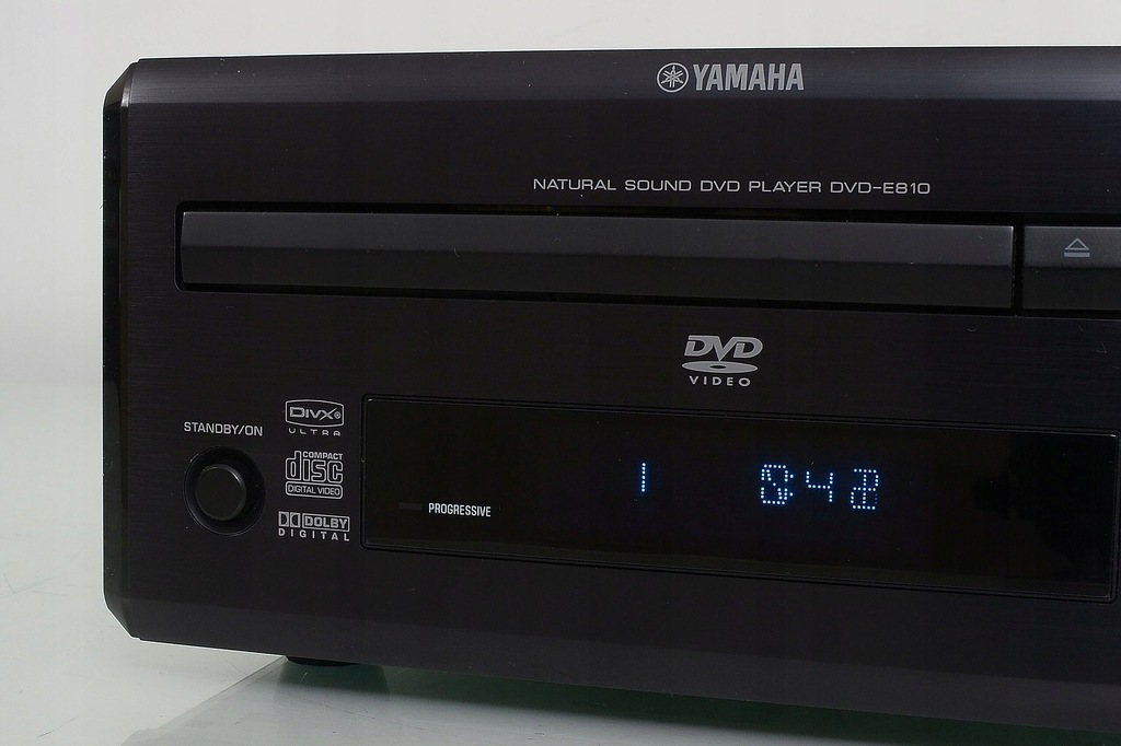 YAMAHA DVD-E810 ODTWARZACZ PŁYT CD / DVD / MP3 - 7694438493 - oficjalne archiwum Allegro