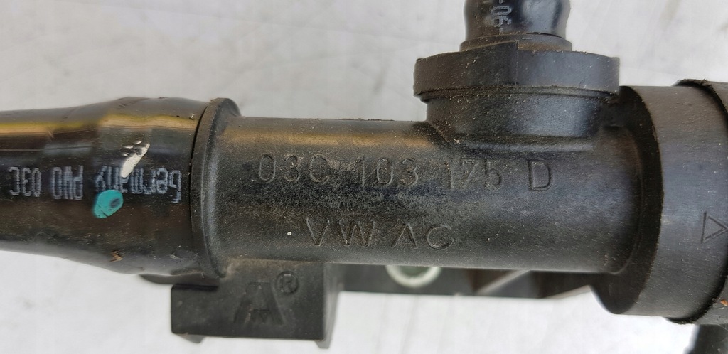 VW GOLF VI 1,4 TSI WAZ ZAWÓR PRZEWOD 03C103175D - 7506571432 ...