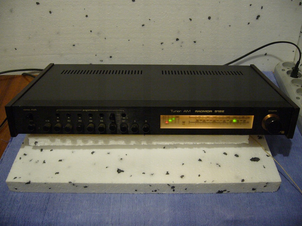 Tuner AM RADMOR 5122 - czarny - 7579731845 - oficjalne archiwum Allegro