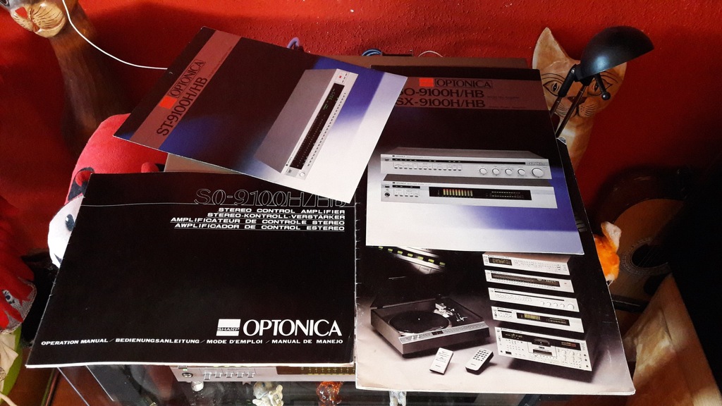 Sharp Optonica sx 9100, so 9100, st 9100.Prospekty - 7407289996 ...