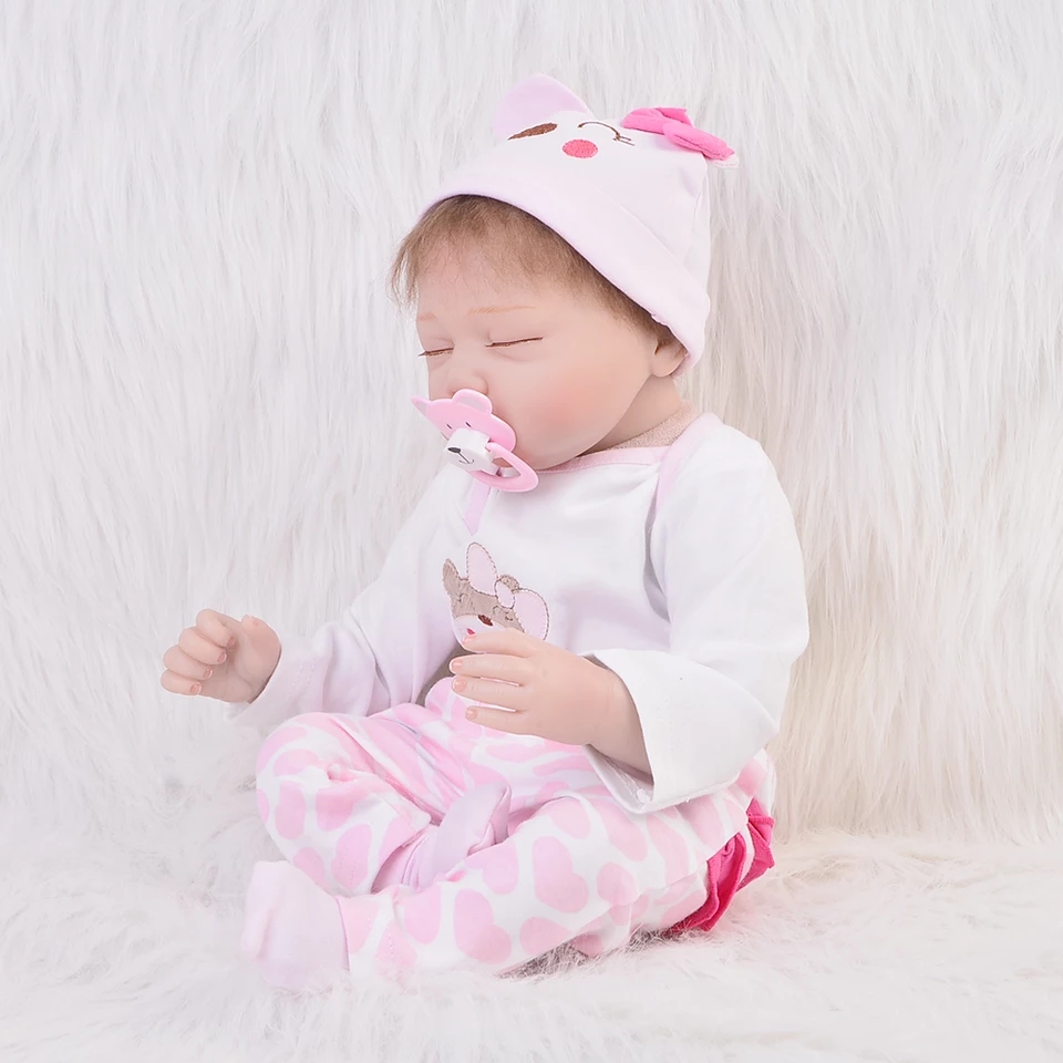 Realistyczna Reborn lalka 55cm - 7224275099 - oficjalne archiwum Allegro