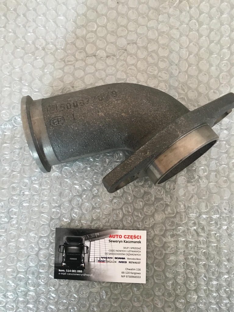 KOLANO RURA WYDECHU TURBINY IVECO DAILY 500377678 - 7222095366 ...